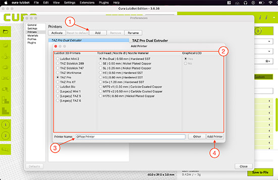 Elevate Your Prints: Dual-Color Magic with Lulzbot and Cura